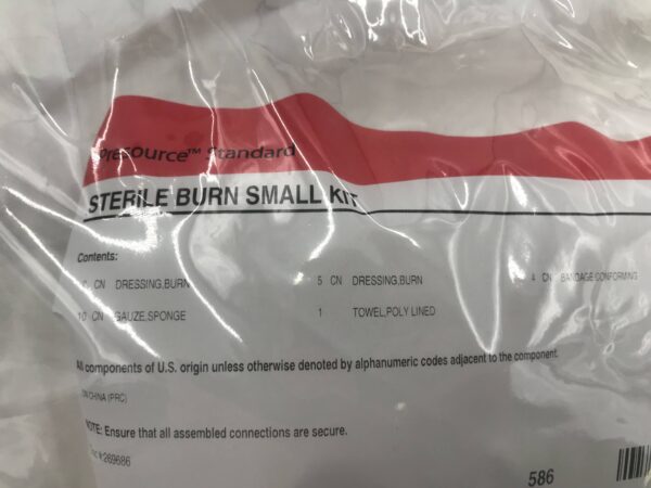 Cardinal Health 17-0100A Presource Standard Sterile Burn Small Kit (X ...