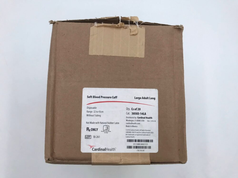 CARDINAL HEALTH 30503-14LA Soft Blood Pressure Cuff w/o Tubing 32-43cm ...