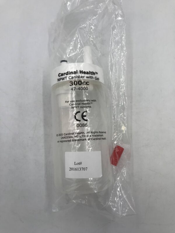 CARDINAL HEALTH 47-4000 NPWT Canister w/ Gel 300cc - GB TECH USA