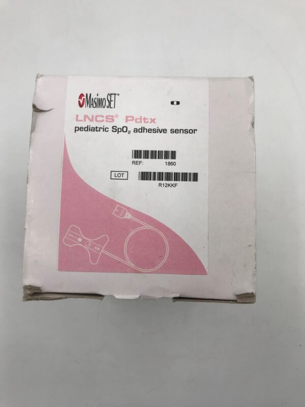 MASIMO 1860 LNCS Pdtx Pediatric SpO2 Adhesive Sensor 10-50kg (20/Box)(X ...