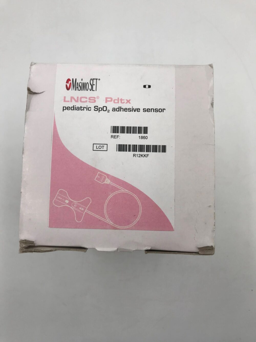 MASIMO 1860 LNCS Pdtx Pediatric SpO2 Adhesive Sensor 10-50kg (20/Box)(X ...