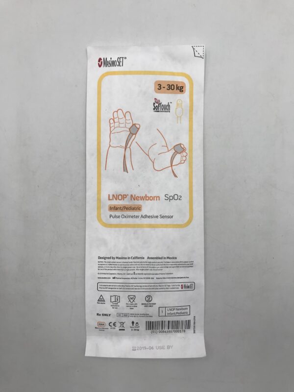 MASIMO 2204 SofTouch LNOP Newborn SpO2 Infant/Pediatric Pulse Oximeter ...