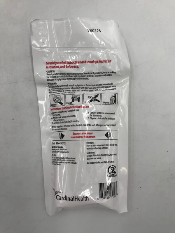 Cardinal Health 11443-512 Standard Hot Pack Small (6/Box) - GB TECH USA