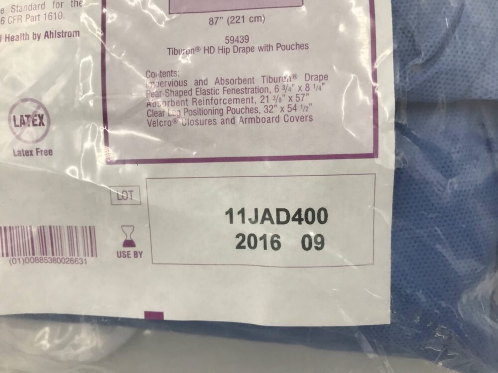 Cardinal Health 59439 Converters Tiburon HD Hip Drape with Pouches AAMI ...