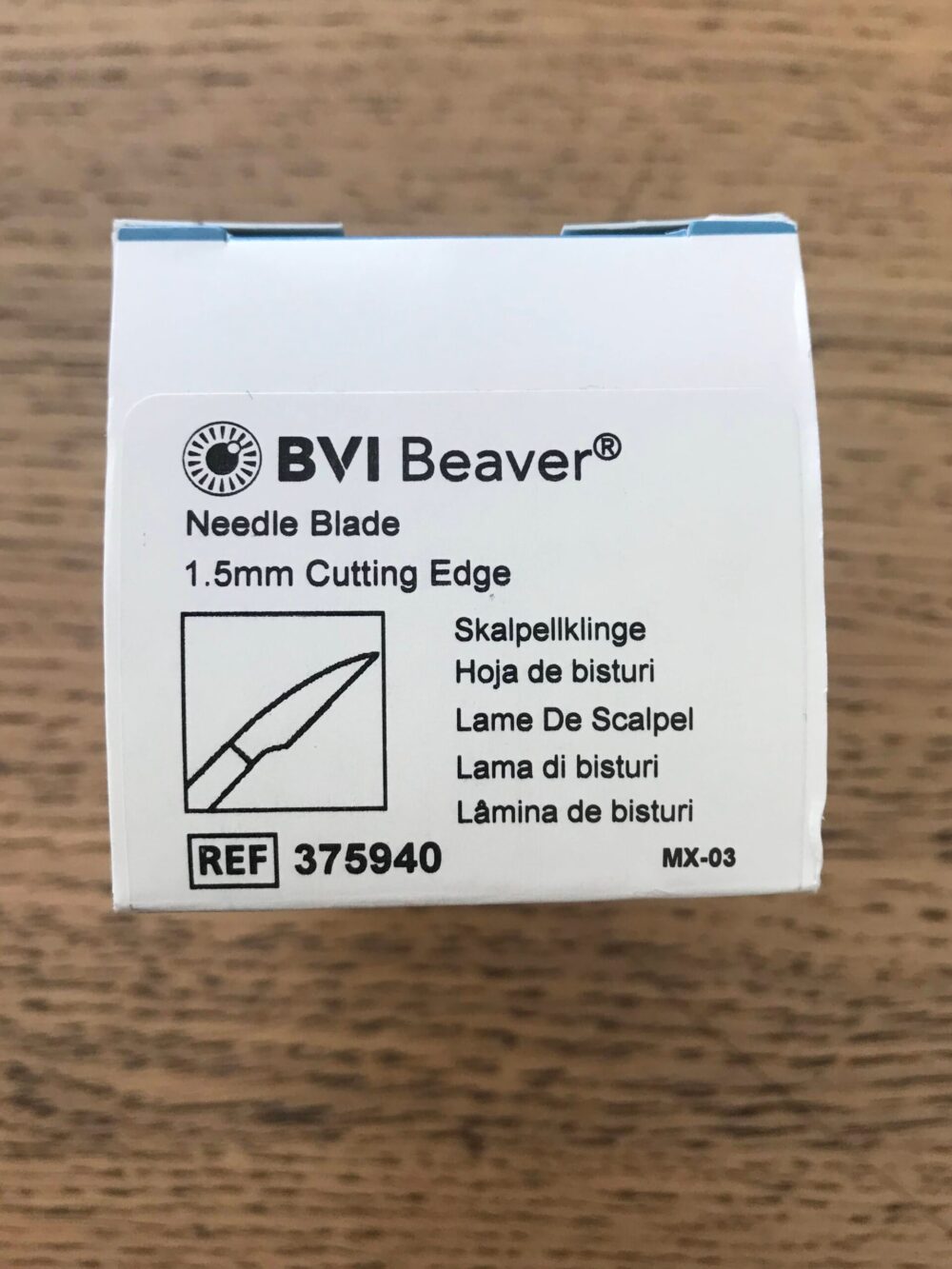 BVI 375940 Needle blade Cutting Edge 1.5mm (3/Box) - GB TECH USA