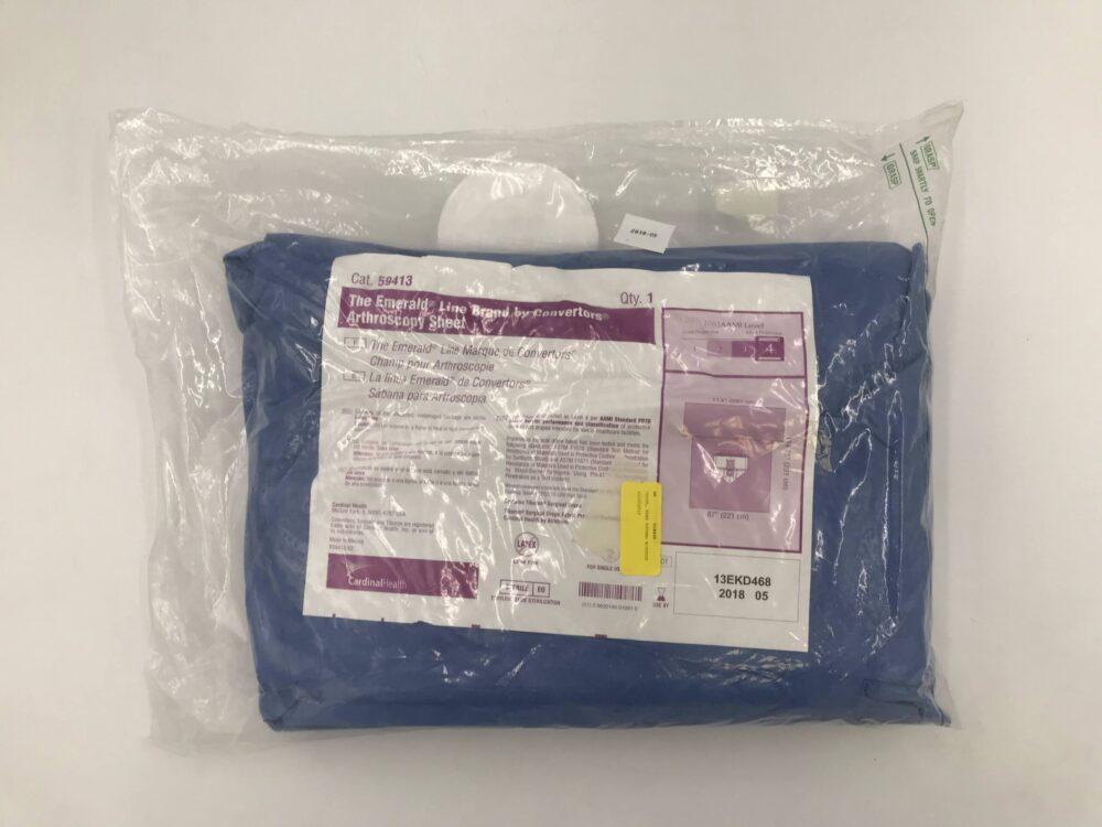 Cardinal Health 59413 The Emerald Line Brand by Convertors Arthroscopy ...