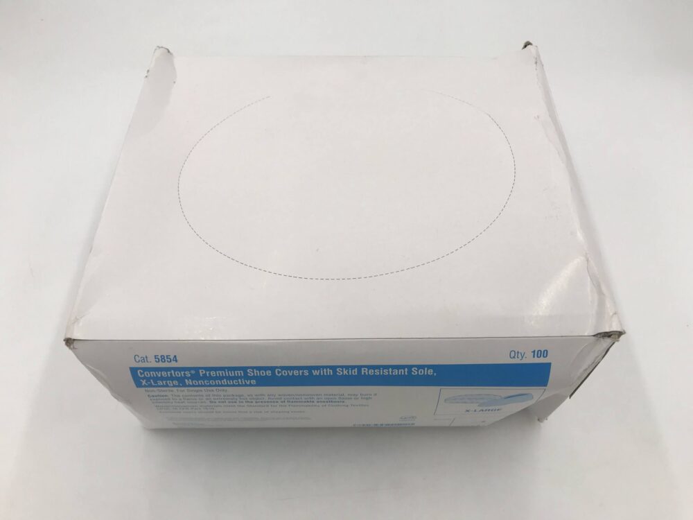 Cardinal Health 5854 Convertors Premium Shoe Covers with Skid Resistant ...