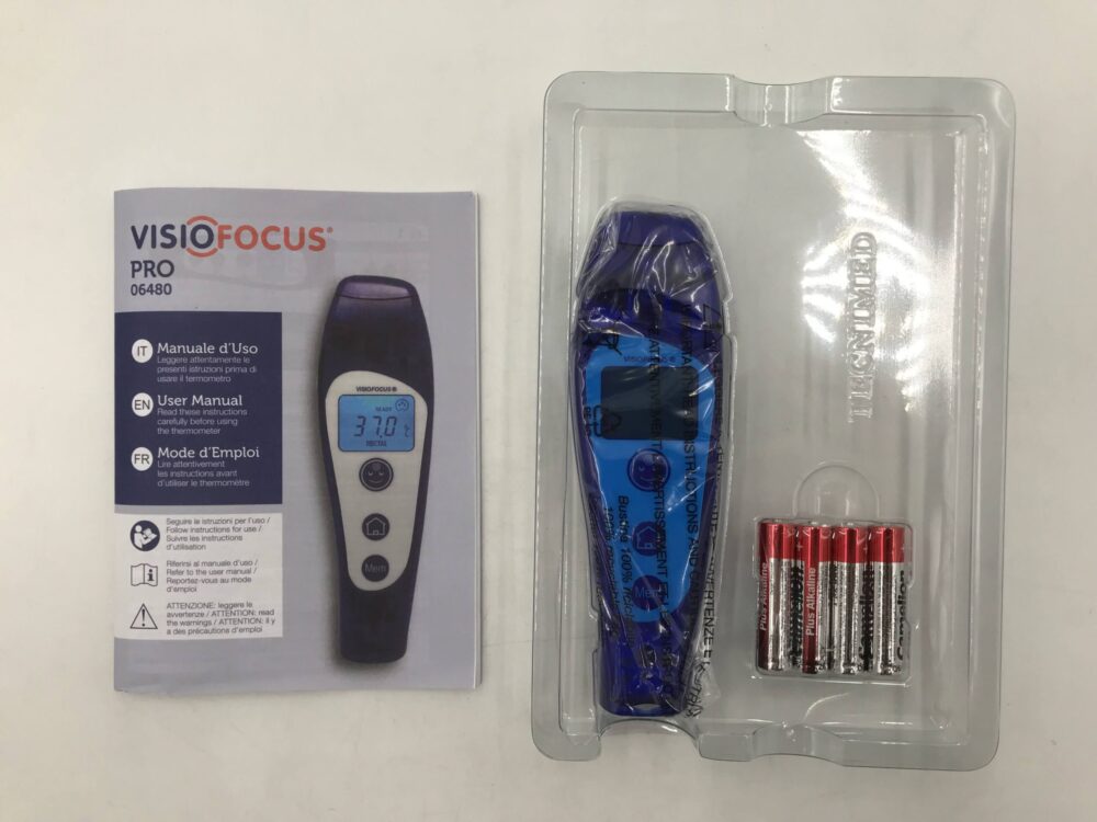 TECNIMED Srl PRO 06480 Visiofocus Non Contact Infrared Thermometer - GB ...