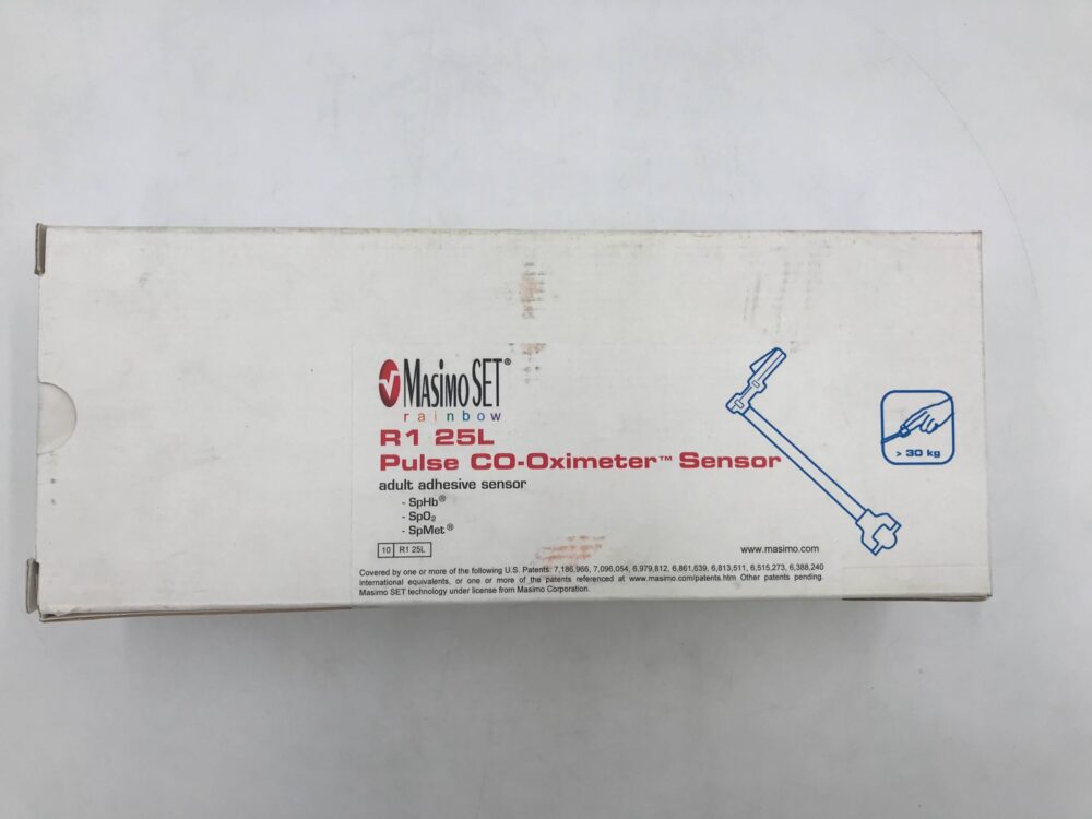 MASIMO 2414 Rainbow R1 25L Adult/Neonatal Pulse Oximeter Adhesive ...