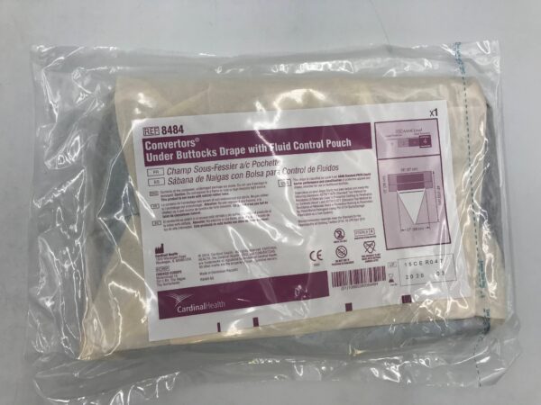CARDINAL HEALTH 8484 Convertors Under Buttocks Drape w/ Fluid Control ...