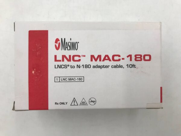 MASIMO 2268 LNC MAC 180 LNCS to N-180 Adapter Cable, 10ft - GB TECH USA