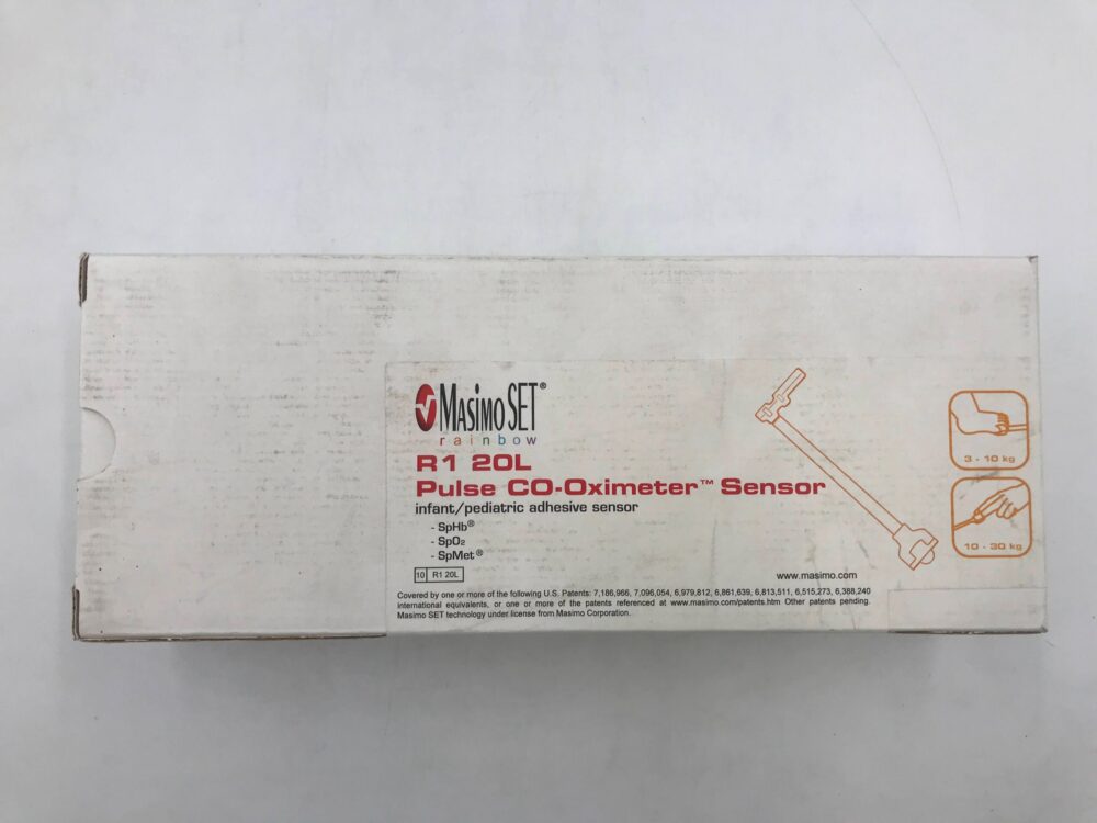 MASIMO 2415 Rainbow R1 20L Infant/Pediatric Pulse CO-Oximeter Adhesive ...