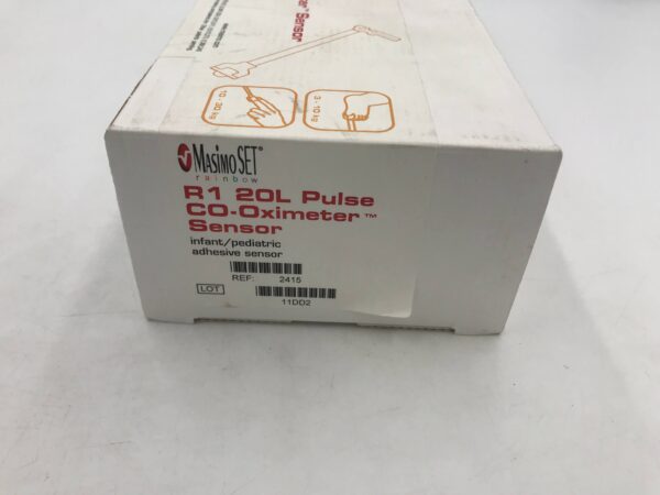 Red Pulse Sensor Masimo Rainbow SpO2 Pulse Sensor - Adult 20-Pin Red ...