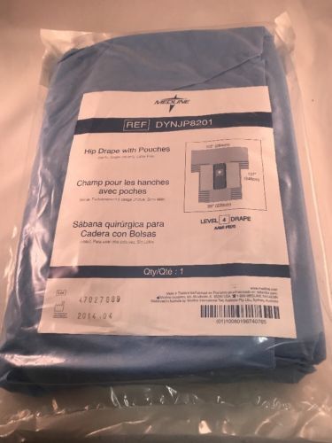 MEDLINE DYNJP8201 Hip Surgical Drape AAMI Level 4, 112 x 137 x 89in ...