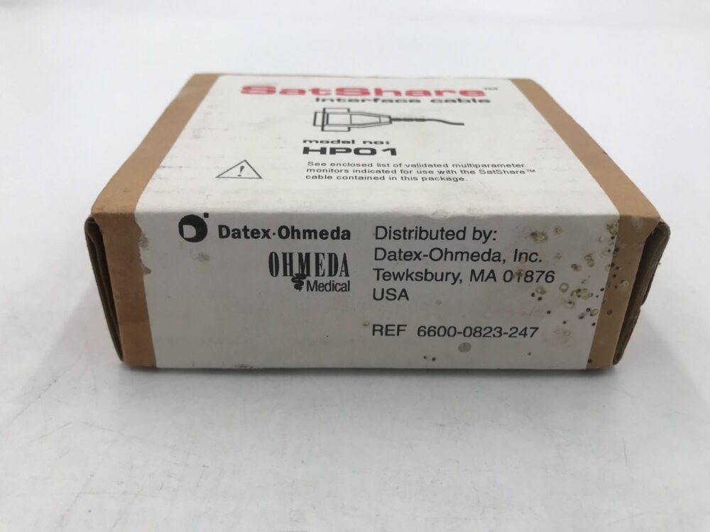 DATEX-OHMEDA 6600-0823-247 SatShare Interface Cable Model #HPO1 - GB ...