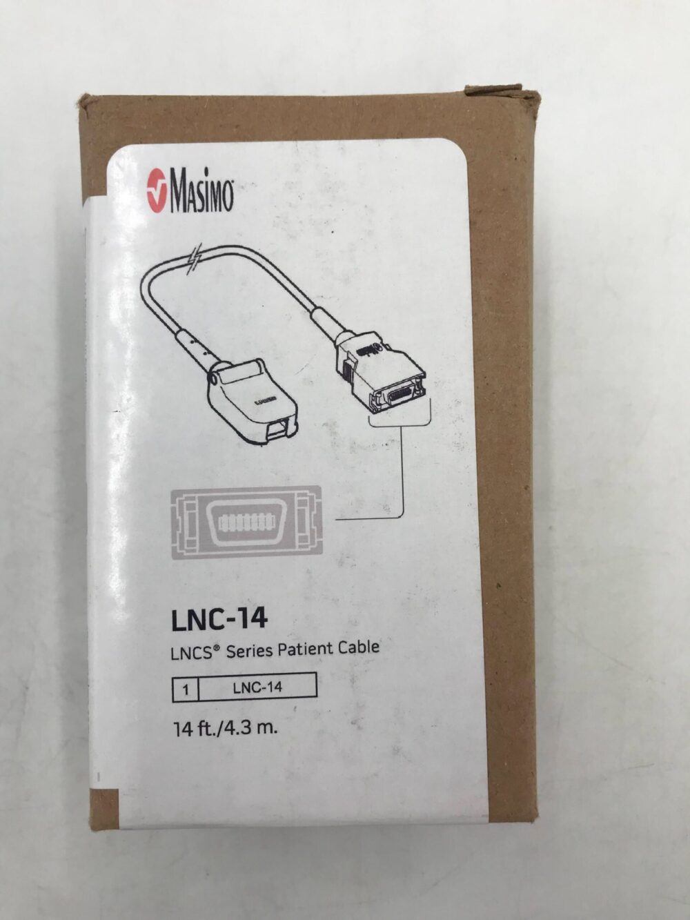 MASIMO 2013 LNC-14 Series Patient Cable 14ft/4.3m - GB TECH USA