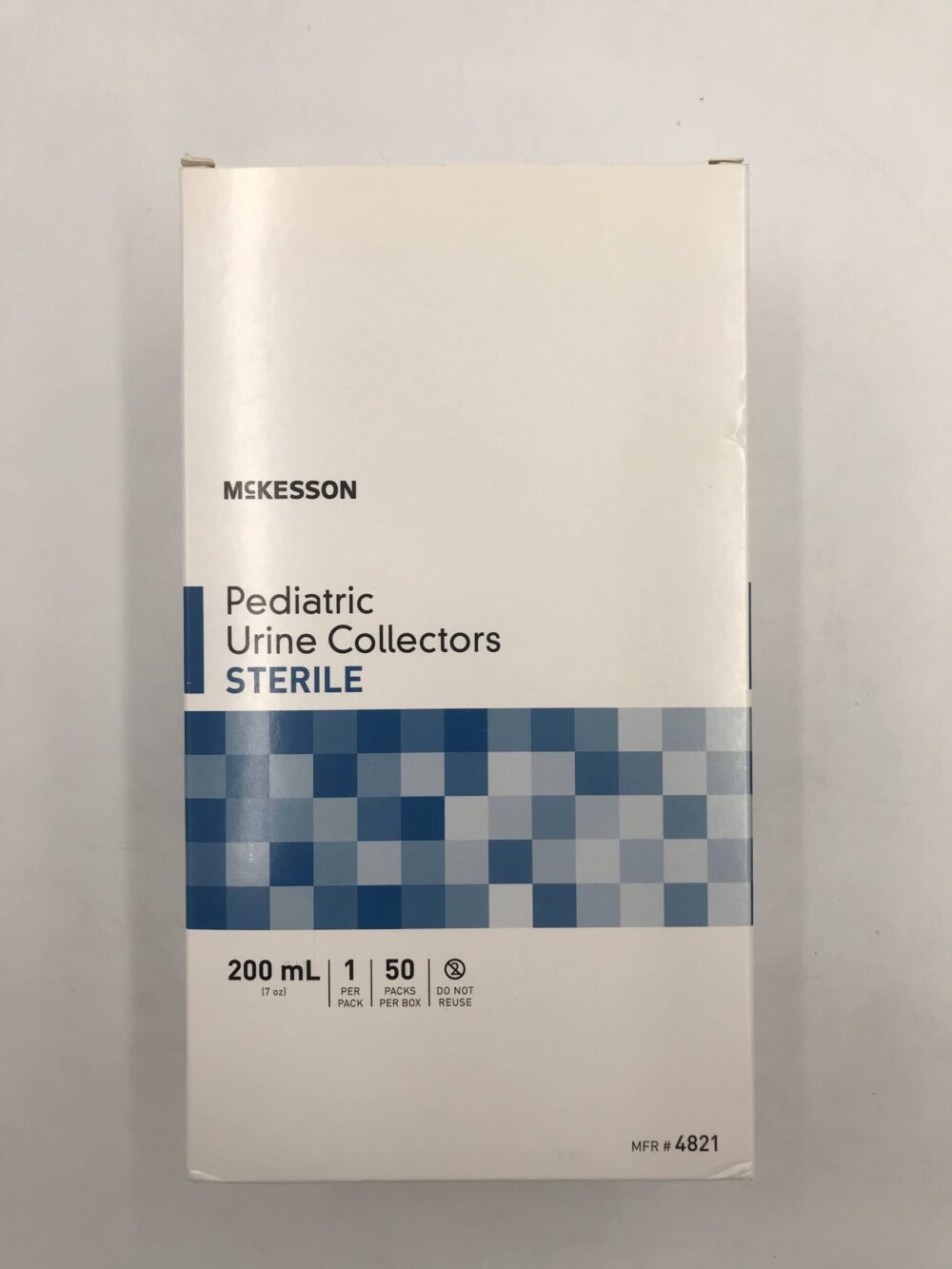McKesson 4821 Pediatric Urine Collectors Sterile 200mL (7oz) (50/Box ...