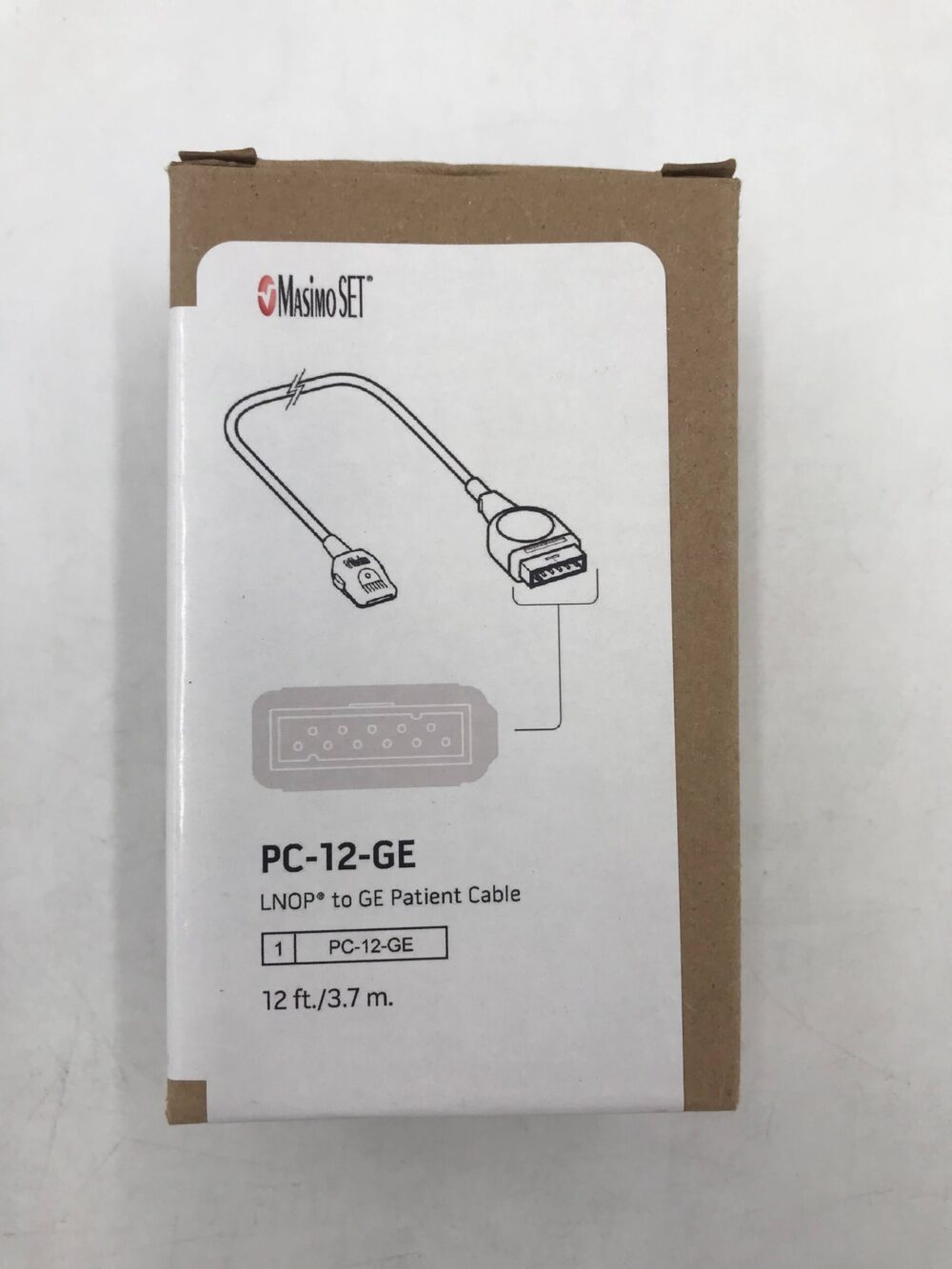 MASIMO SET 1890 PC-12-GE LNOP to Patient Cable 12ft/3.7m - GB TECH USA