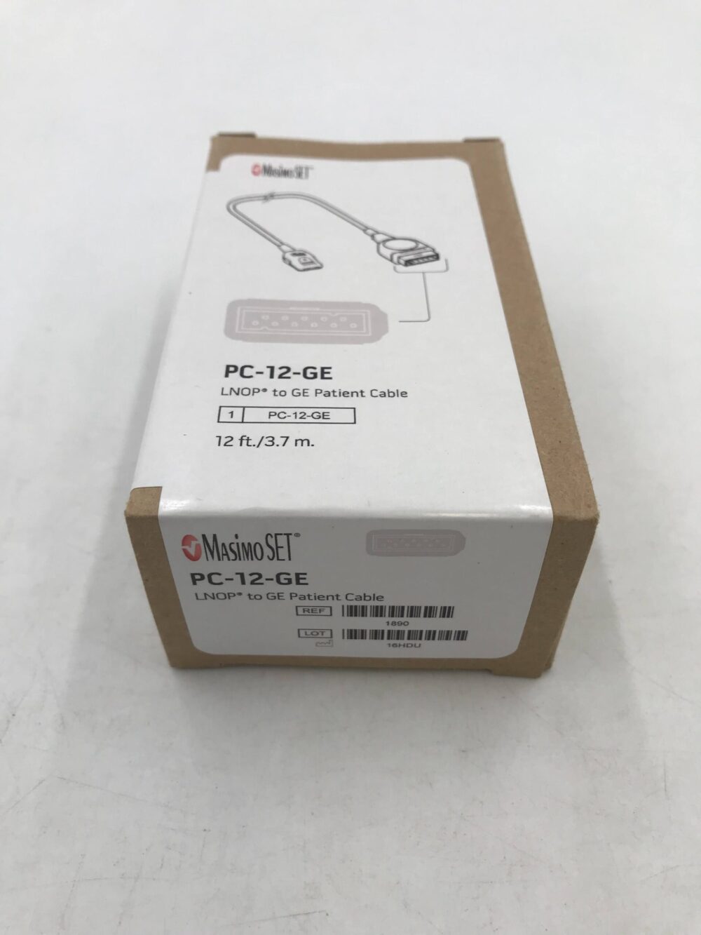 MASIMO SET 1890 PC-12-GE LNOP to Patient Cable 12ft/3.7m - GB TECH USA
