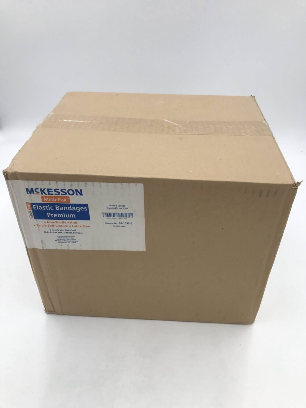 McKesson 16-1033-6 Medi-Pak Elastic Bandage Premium Non-Sterile Knit ...