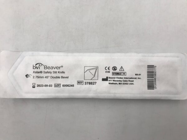 BVI 378227 Xstar Safety Slit Knife Bevel Up 2.75mm x 45Deg (X) – GB ...