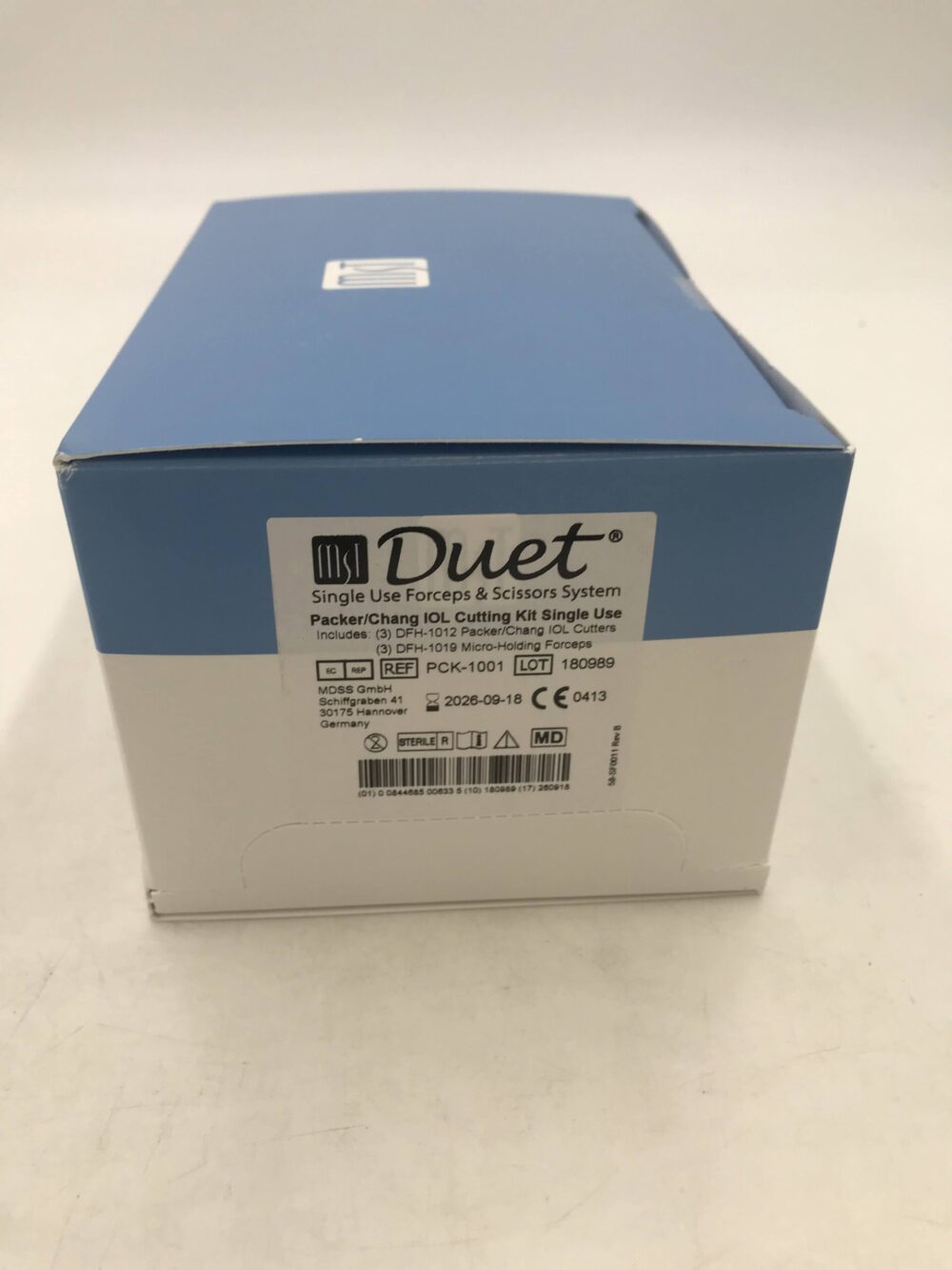 MST PCK-1001 Duet Forceps & Scissors System Packer/Chang IOL Cutting ...