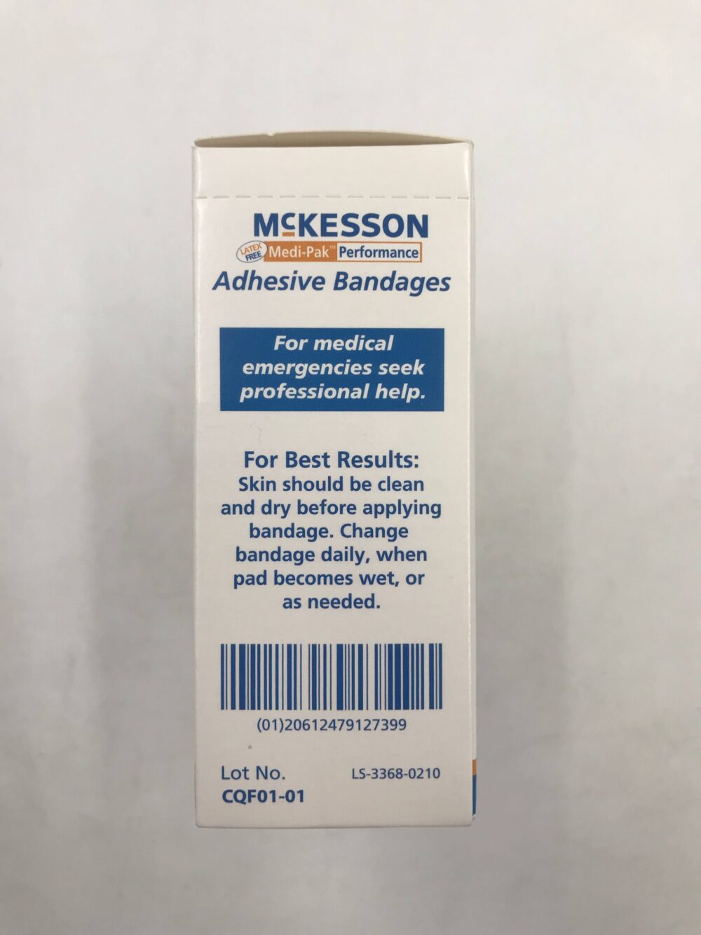 McKesson 16-4811 Medi-Pak Performance Adhesive Bandages Fabric Strip 1 ...