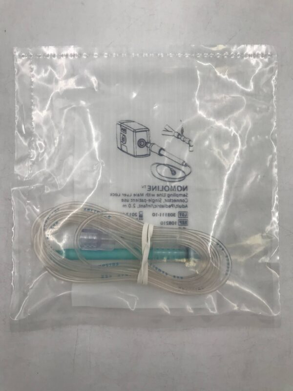Masimo 108210 Nomoline Sampling Line with Male Luer Lock Connector (X ...