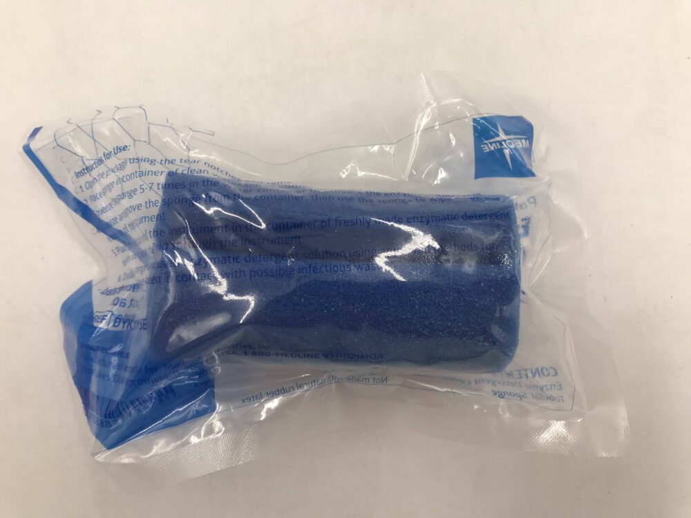 Medline DYK1000TSE Polyurethane Foam Enzymatic Cleaning Sponge - GB ...