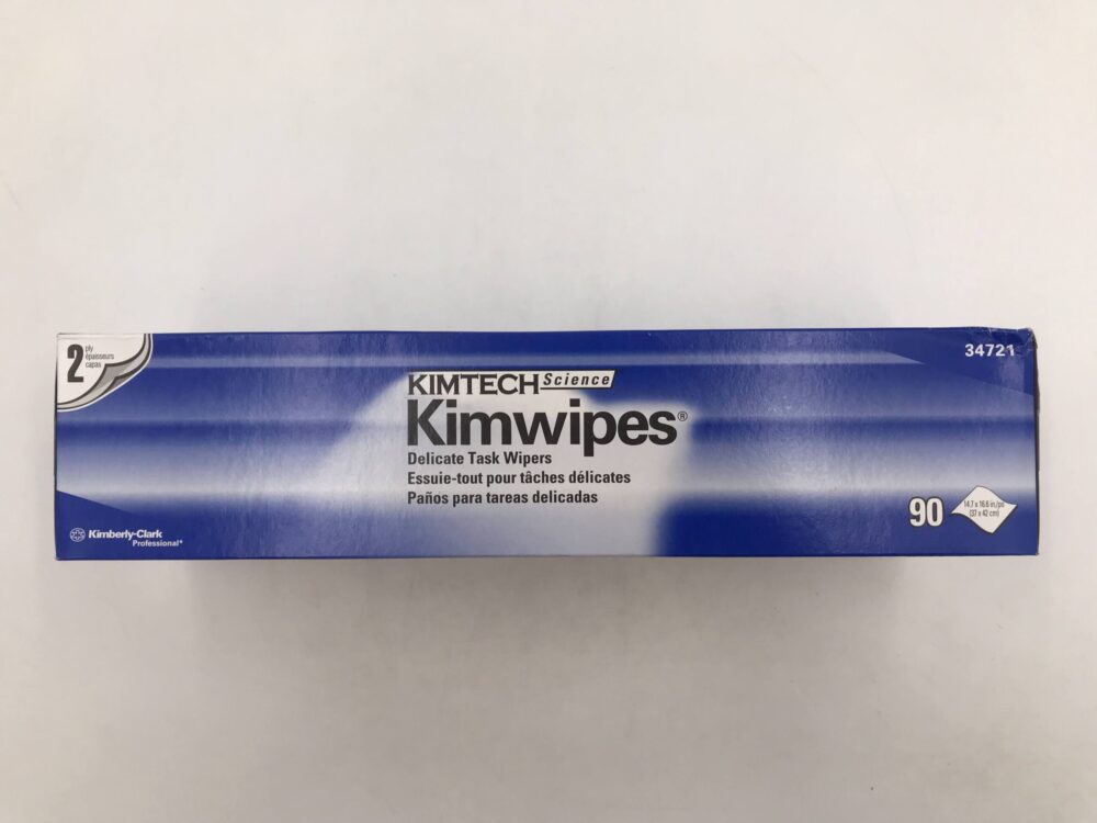 Kimberly Clark 34721 Kimtech Science Kimwipes Delicate Task Wipers 14.7 ...
