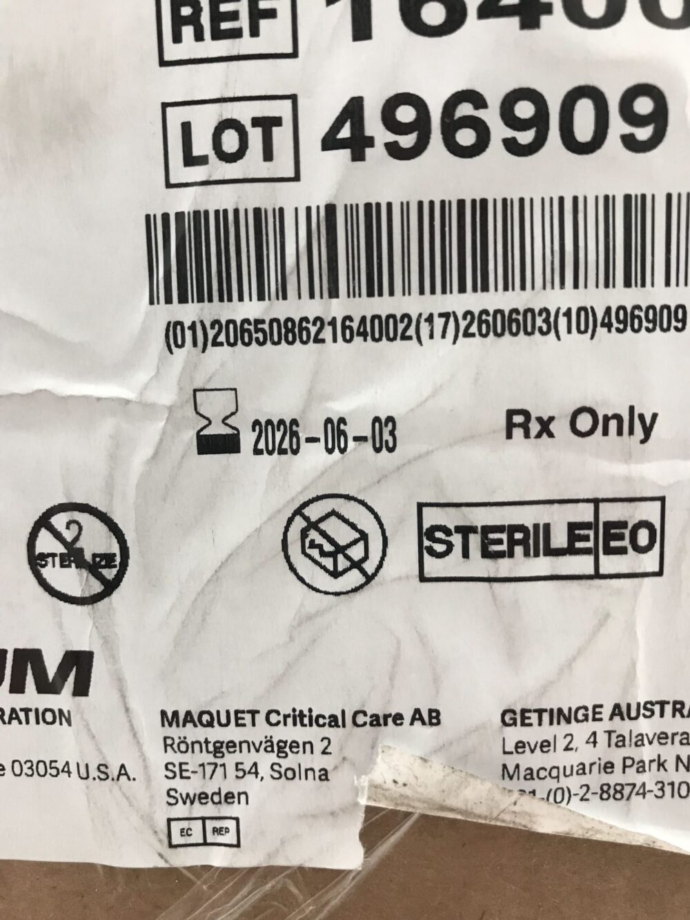 Atrium 16400 Express Dry Seal Chest Drain Mini 500 (6/Box) – GB TECH USA