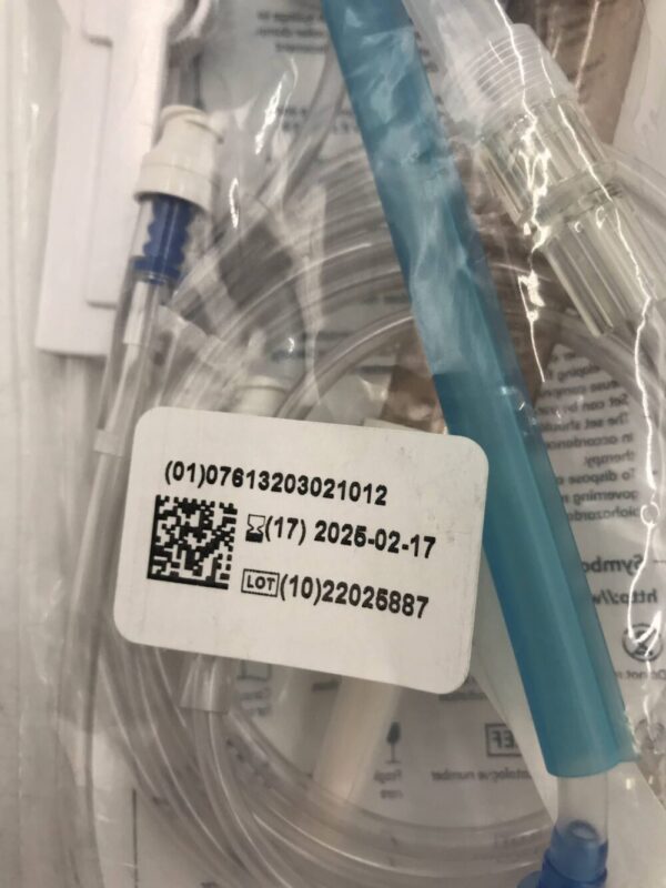 BD 2420-0007 Alaris Pump Infusion Set Back Check Valve 2 SmartSite Y ...