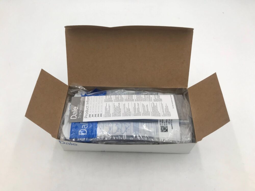 DALE MEDICAL 240 Blue Tracheostomy Tube Holder (10/Box) - GB TECH USA