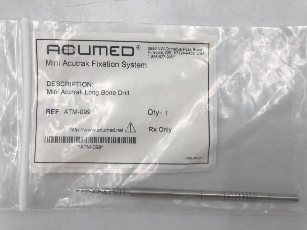 Acumed ATM-099 Mini Acutrak Long Bone Drill - GB TECH USA