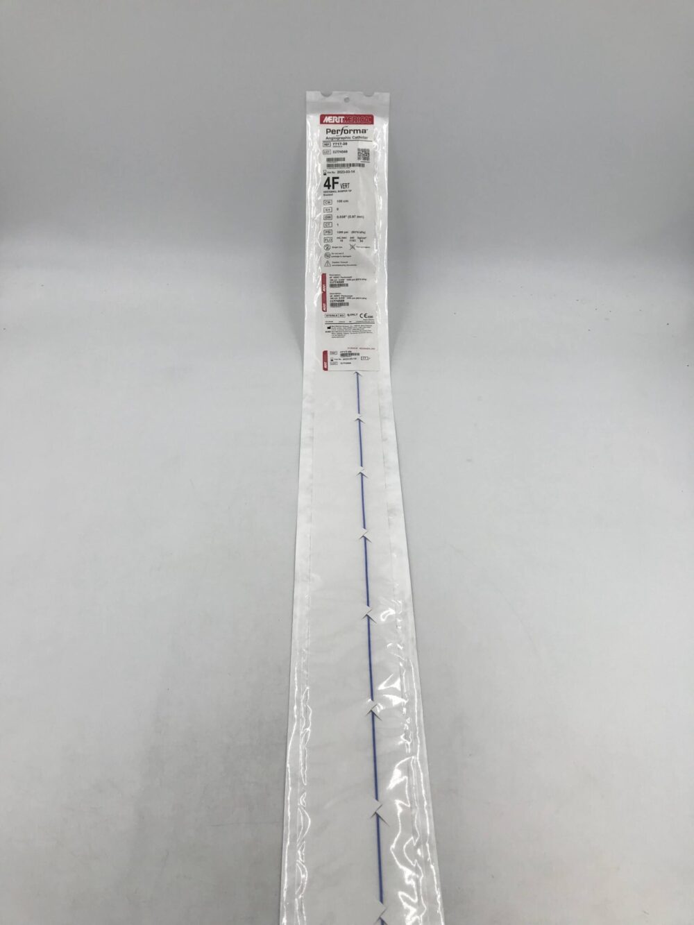 Merit Medical 7717-20 Performa Angiographic Catheter VERT 4F 100cm (X ...