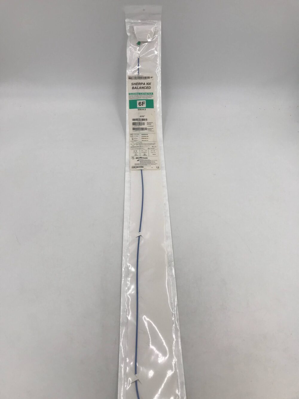 Medtronic SB6EBU45 Sherpa NX Balanced Guiding Catheter EBU4.5 6F 100cm ...