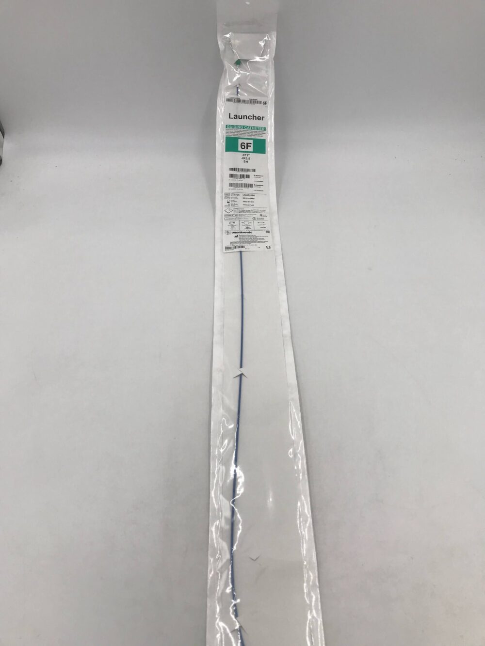 Medtronic LA6JR35SH Launcher Guiding Catheter JR3.5 SH 6F 100cm (X ...