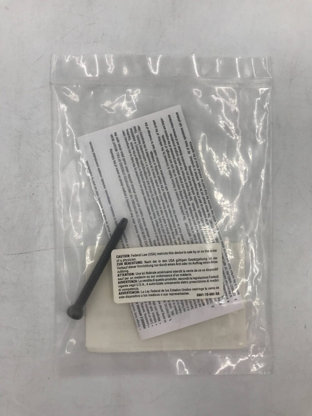 DePuy 14022-52 Bone Screw, Cortical 4.5mm x 52mm - GB TECH USA