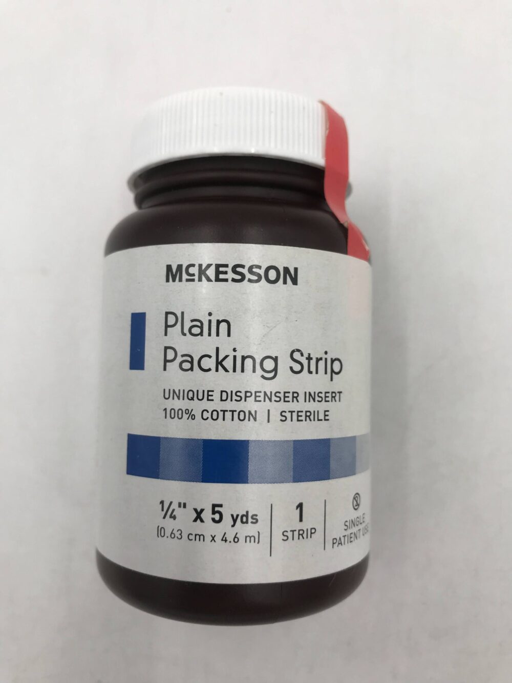 McKesson 61-59120 Plain Packing Strip 1/4in x 5yds - GB TECH USA