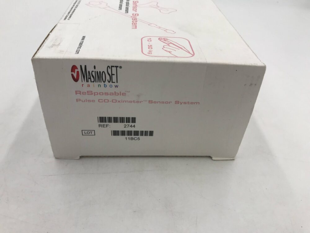 MASIMO 2744 Rainbow ReSposable Pulse CO-Oximeter Sensor System 10-50kg ...