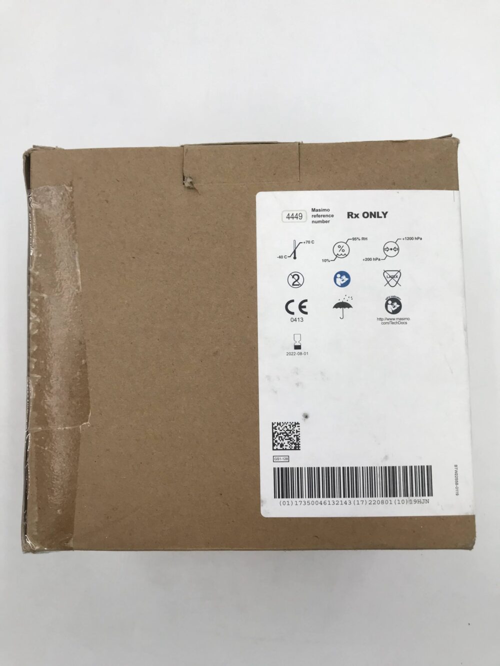 MASIMO 4449 NomoLine-O Adult/Pediatric Airway Adapter Set (24/Box)(X) - GB TECH USA