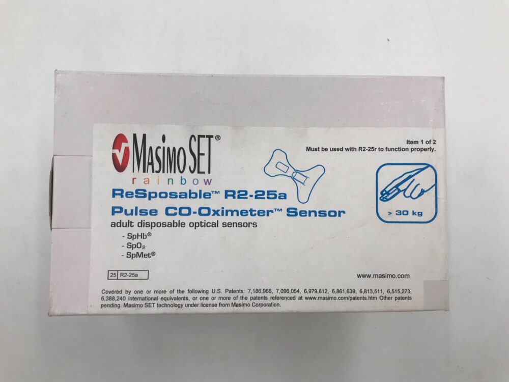 MASIMO 2753 Rainbow ReSponsable R2-25a Pulse Co-Oximeter Adult ...
