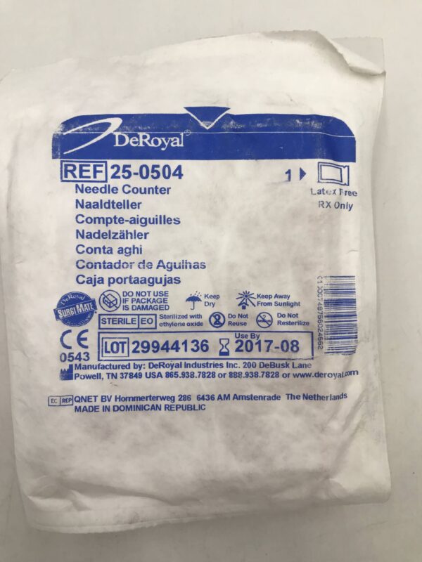 DeRoyal 25-0504 Needle Counter (X) - GB TECH USA
