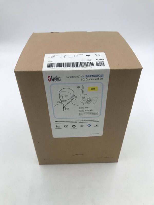 MASIMO 4453 NomoLine-O HH Adult Nasal/Oral CO2 Cannula w/ O2 (25/Box)(X ...