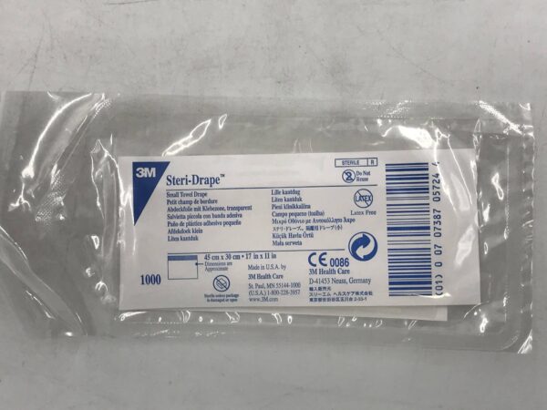 3M 1000 Steri-Drape Small Towel Drape 45cm x 30cm (17in x 11in) (X ...