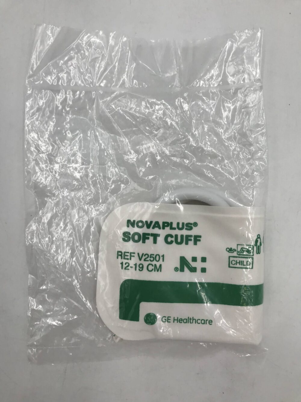 GE Healthcare V2501 NovaPlus Soft Cuff Blood Pressure Cuff 12-19cm ...