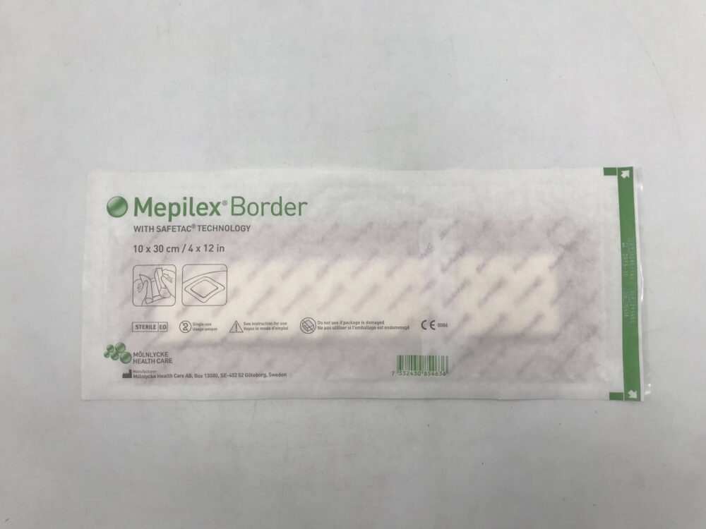 Molnlycke 295900 Mepilex Border with Safetac Technology 10 x 30cm (4 x ...