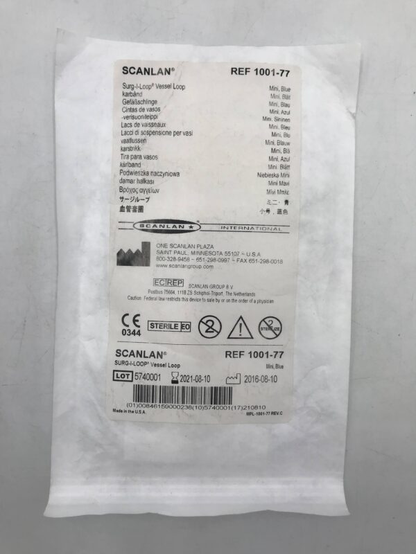 SCANLAN 1001-77 Surg-I-Loop Vessel Loop, Mini, Blue (X) - GB TECH USA
