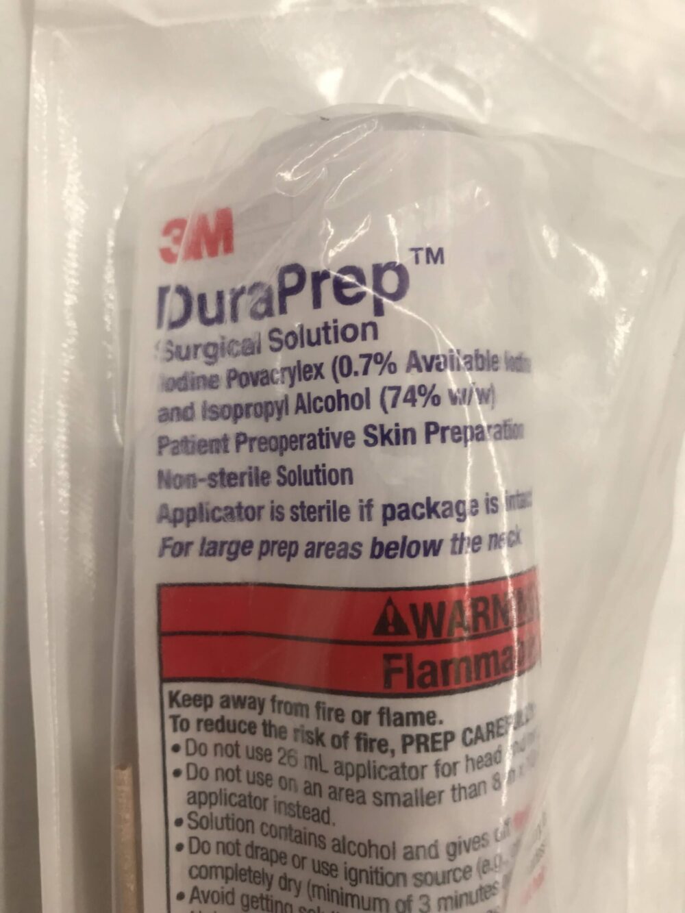 3M 8630 DuraPrep surgical Solution 0.9fl oz (26ml) - GB TECH USA