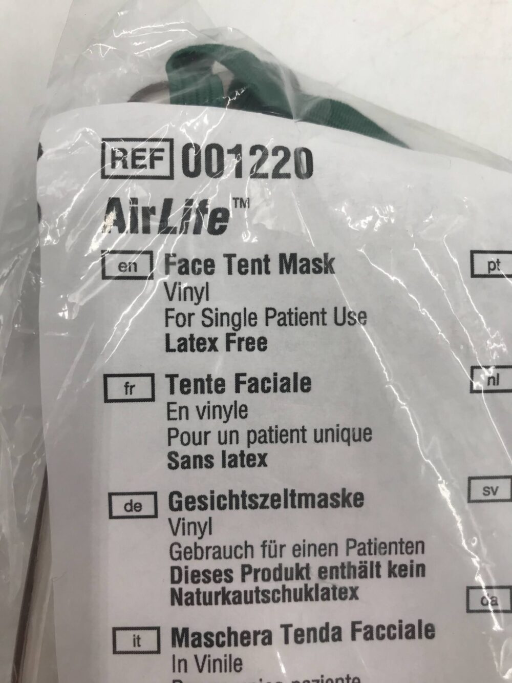 CareFusion 001220 AirLife Face Tent Mask Vinyl - GB TECH USA